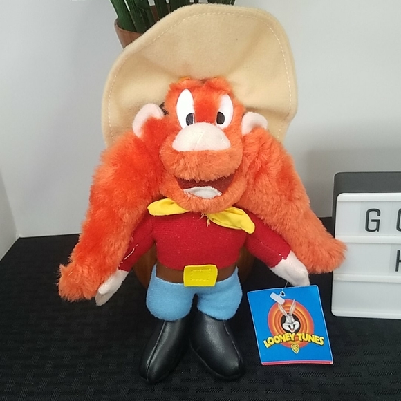 Warner Bros. | Toys | New Vtg 9s Looney Tunes Yosemite Sam Plush Toy ...